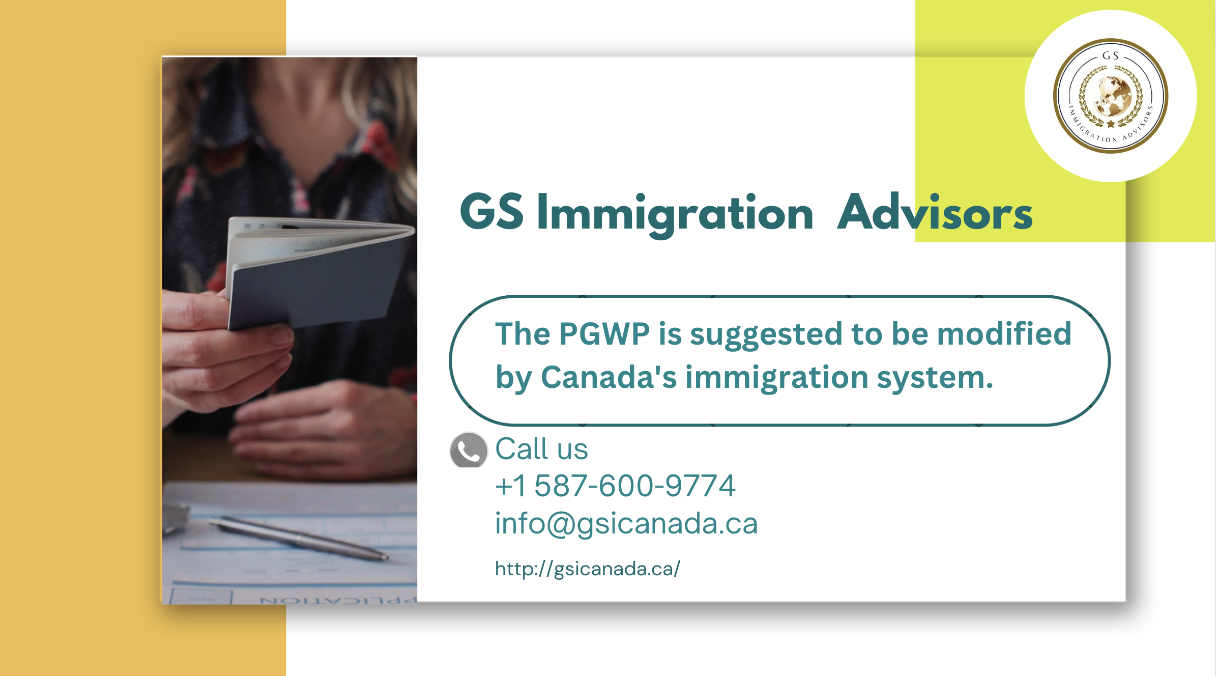The PGWP is suggested to be modified by Canada’s immigration system ...